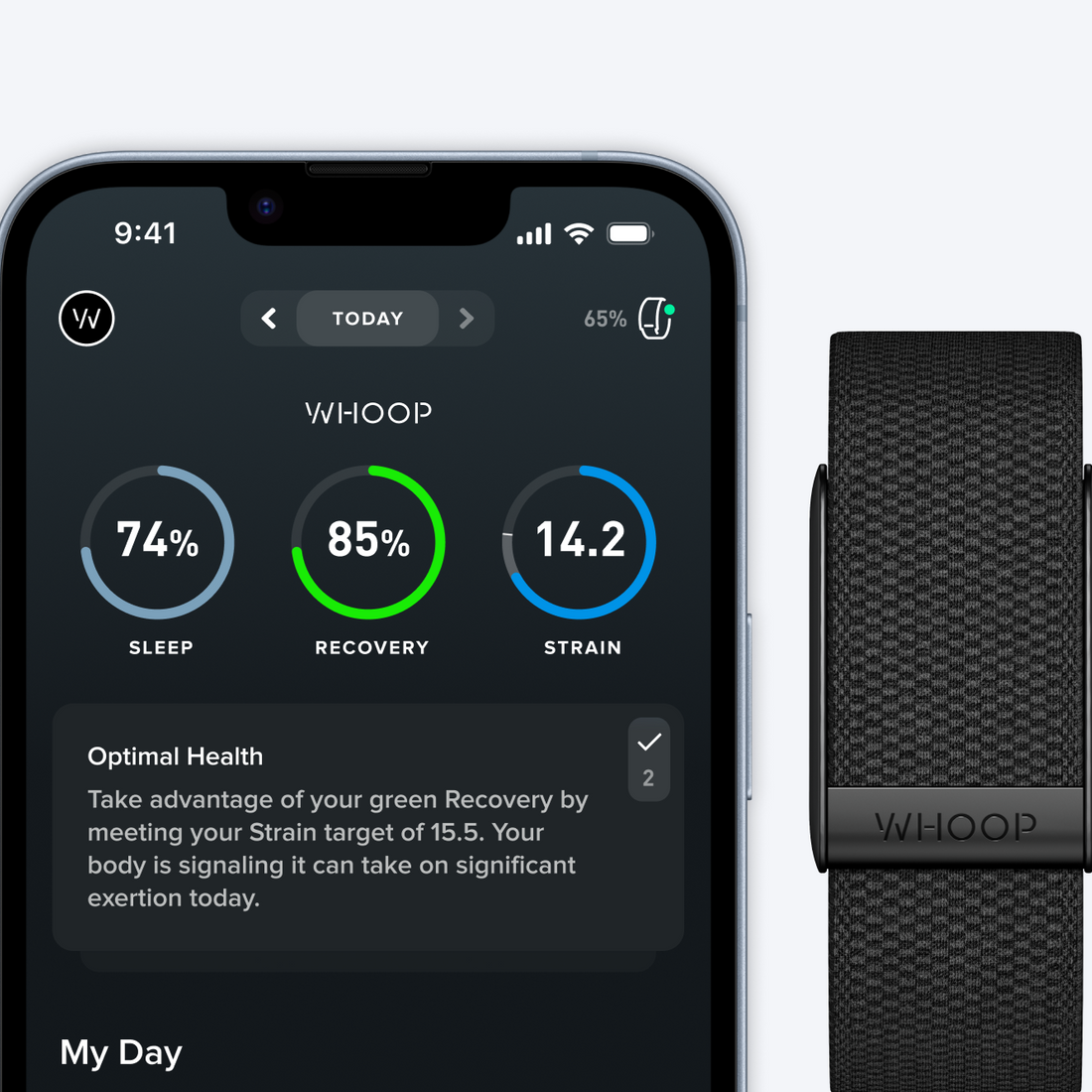 Whoop Armbånd – optimaliser helsen din med avansert sporing ...